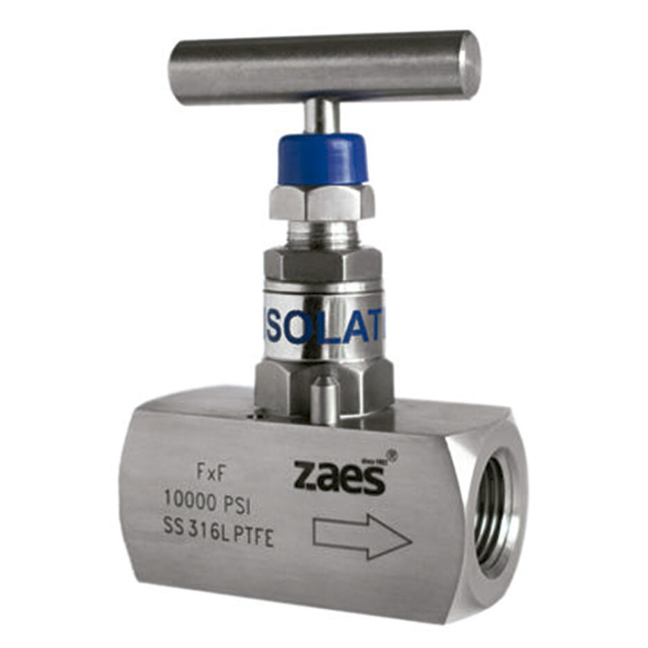 Válvula de aguja con trim sellado para sistemas de alta presión, Alta ...